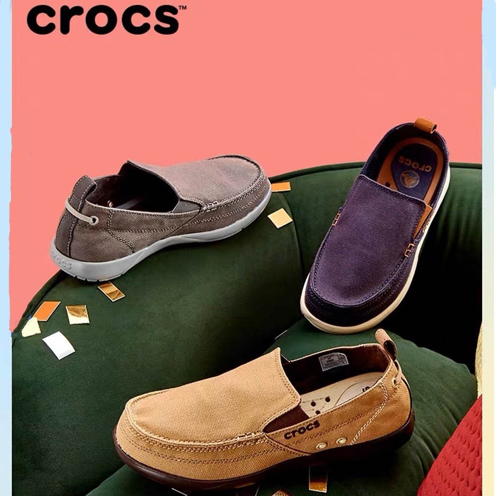 Jual Sepatu Crocs walu men / best seller sepatu pria crocs walu man ...