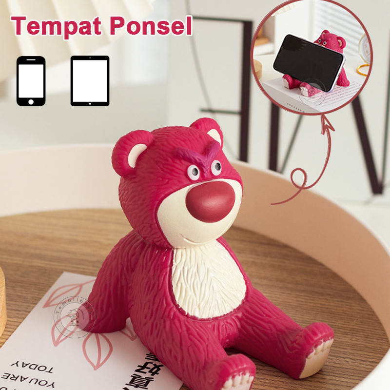 Jual Tempat Ponsel Boneka Duduk Tempat Ornamen Portabel Malas Phone ...