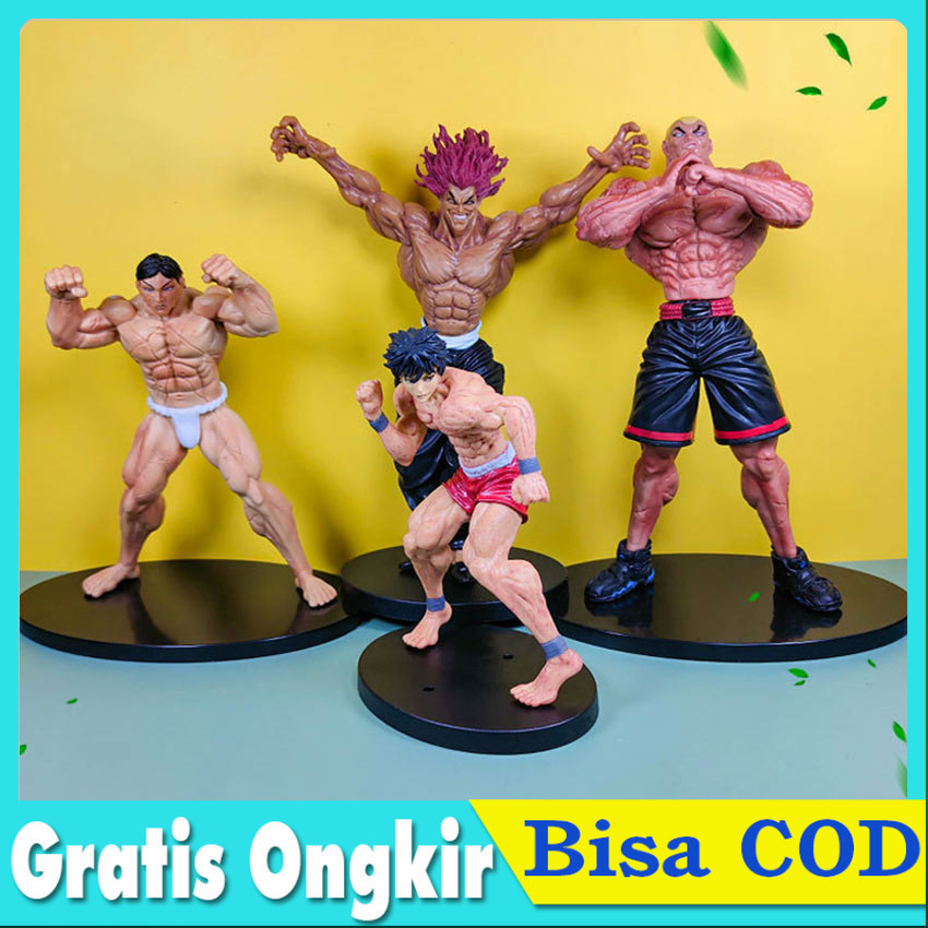 Jual Action Figure Anime Baki Hanma Son of Ogre Hanma Yujiro Hanma Jack ...
