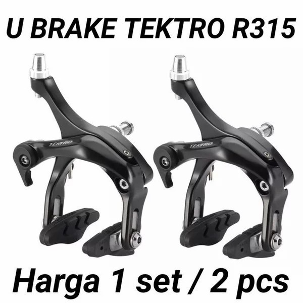 Jual REM UBRAKE TEKTRO R315 ALLOY U BRAKE KALIPER SEPEDA ROADBIKE SELI ...