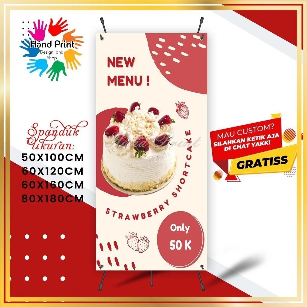 Jual SPANDUK BANNER Jualan Birthday Cake Bolu Ulang Tahun B MMT Spanduk ...