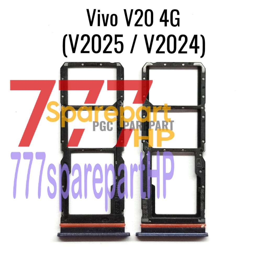 Jual Original Simtray Vivo V20 ( 4G ) / V2025 / V2024 - Tempat Simcard Simlock Sim Lock Slot ...