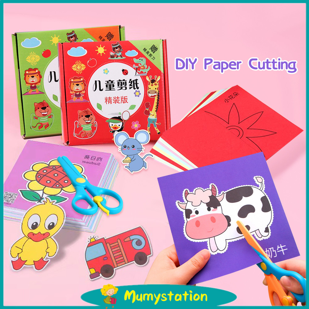 Jual Mumystation Mainan diy kertas menggunting anak cutting paper ...