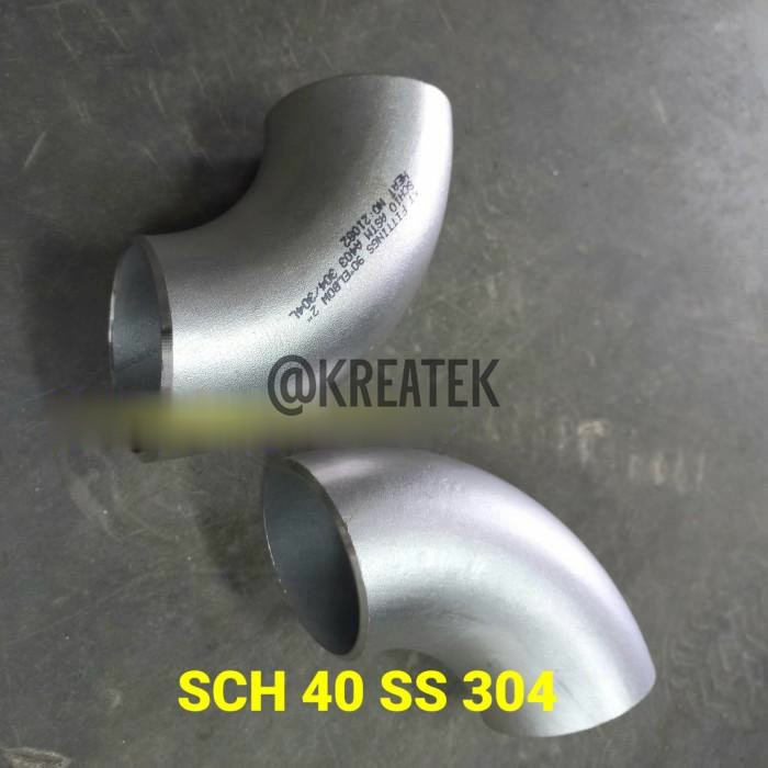 Jual Elbow / Knee 1 inch SCH 40 SS 304 / Stainless | Shopee Indonesia