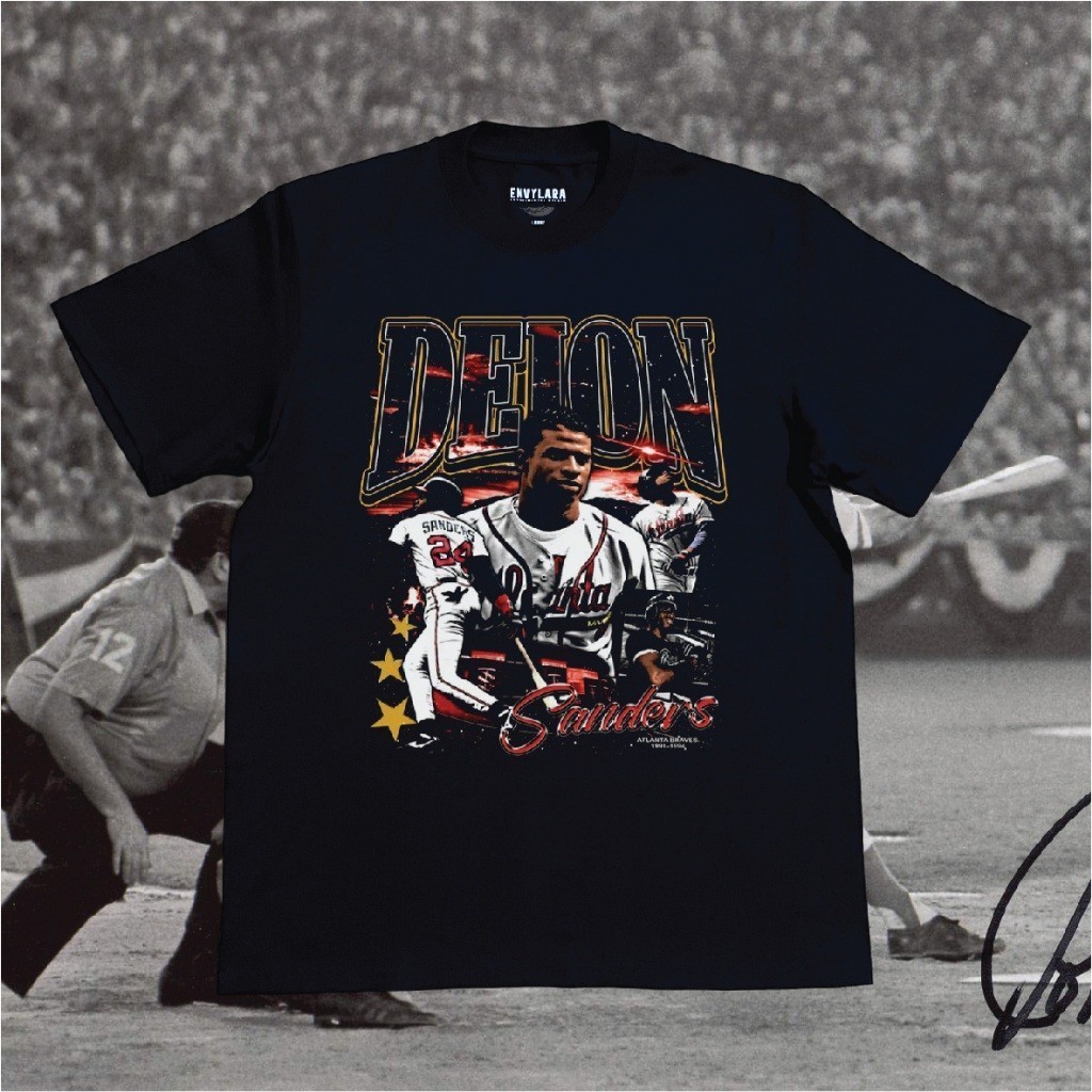 Jual Deion Sanders Tshirt Heavyweight Cotton Combed 16s Kaos MLB ...
