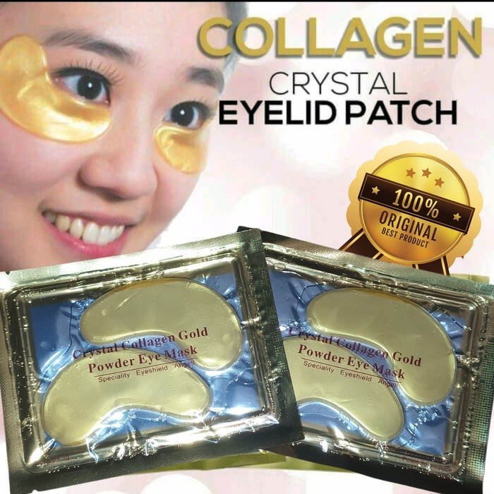 Jual [DARU] Masker Mata Collagen Crystal Gold Eye Mask | Shopee Indonesia