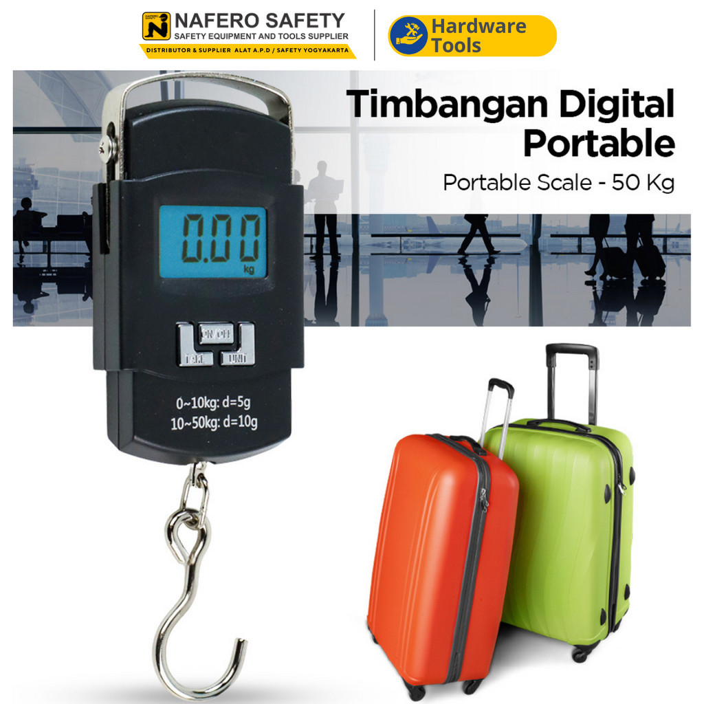 Jual Timbangan Digital Travel Portable Koper Belanja Sayur Ikan Digital ...