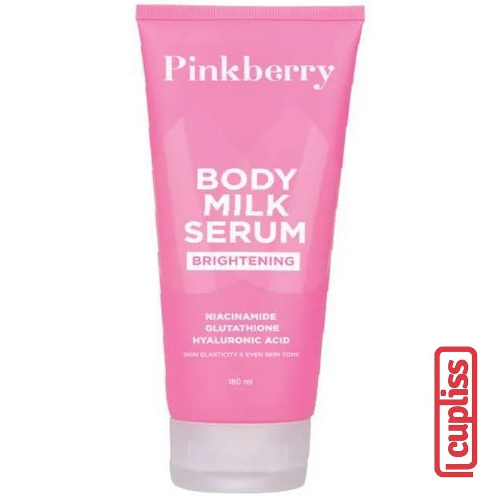 Jual PinkBerry Serum Brightening 180ml Body Milk 180 ml | Shopee Indonesia
