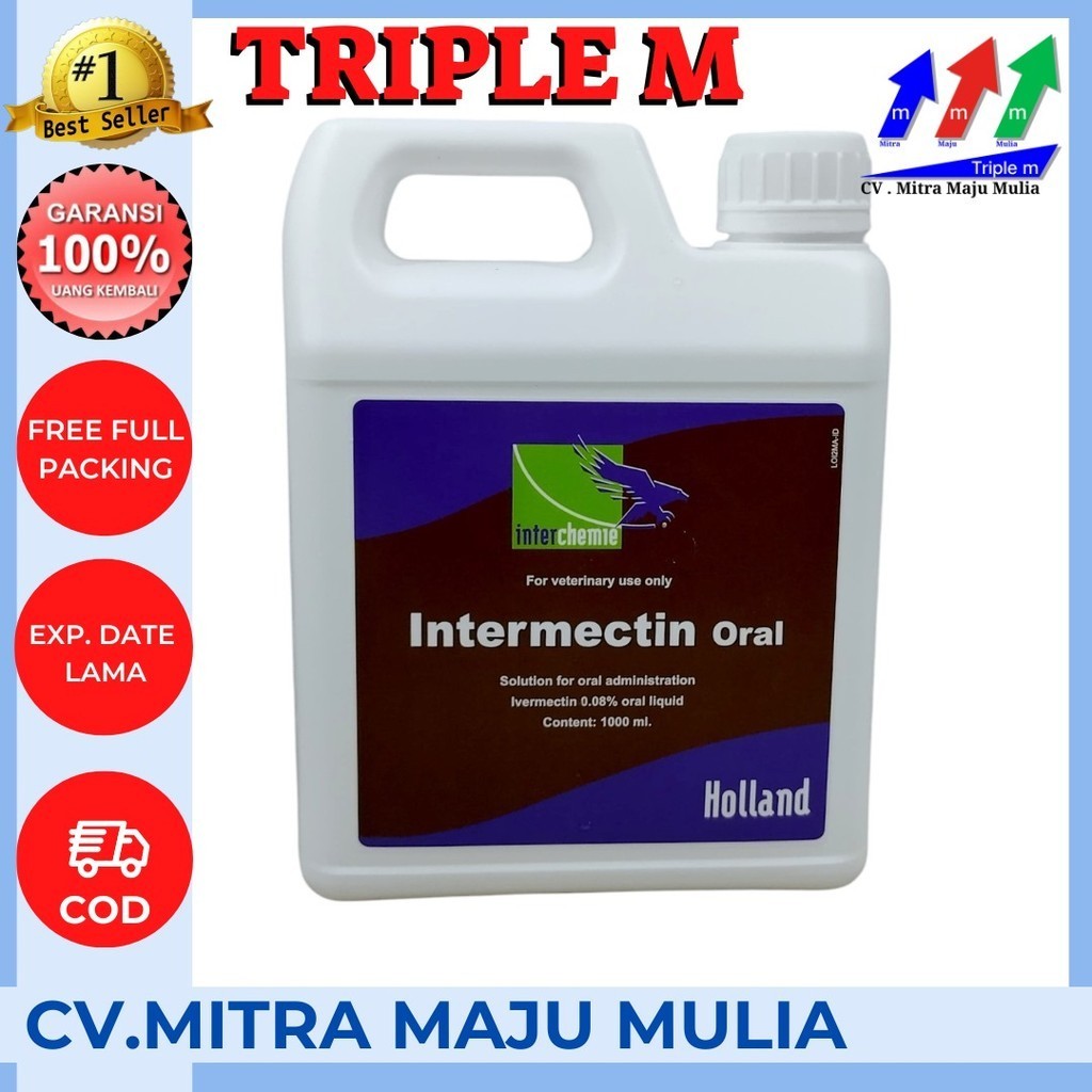 Jual INTERMECTIN ORAL 1 Liter ORIGINAL | Shopee Indonesia