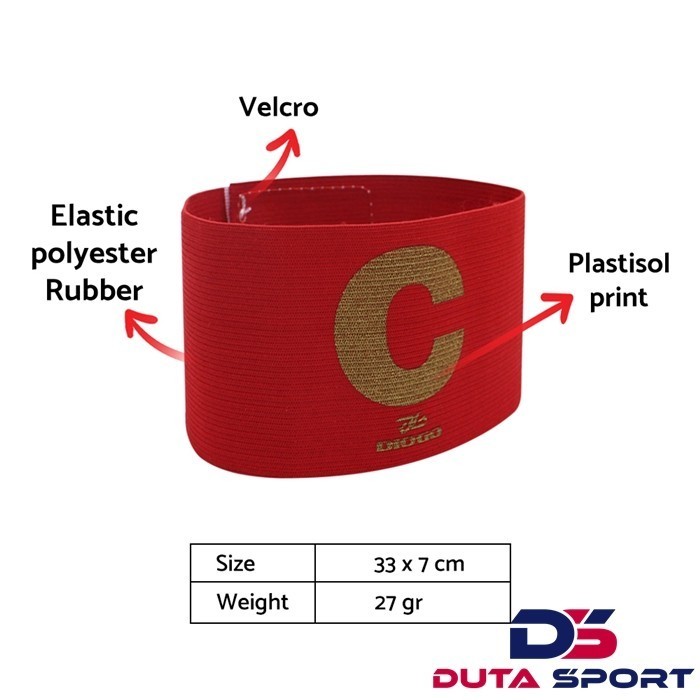 Jual Ban Kapten Arm Band Captain Senior DIOGO Capi Original | Shopee ...