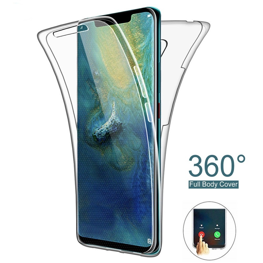 Jual ɑː 360 Double Silicone Phone Case for Huawei Y7A Y6P Y7P 2020 Y9S ...