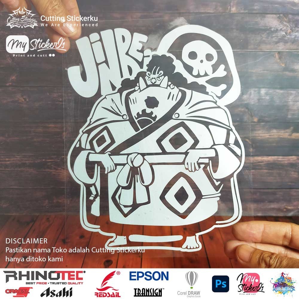 Jual JDM Project - Cutting Stiker Jinbei Variasi Motor Mobil Sticker ...