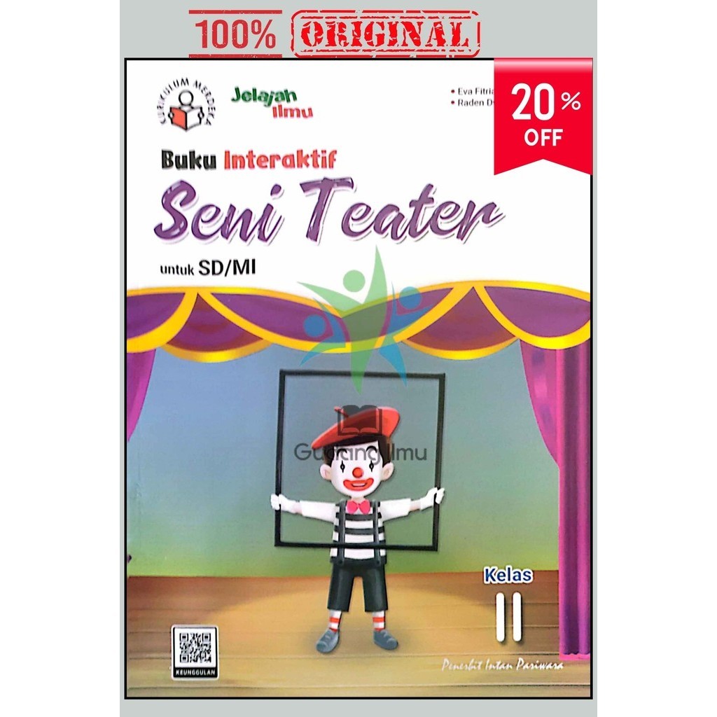 Jual Buku Interaktif Seni Teater SD/MI Kelas 2 Semester 1&2 Kurikulum Merdeka Intan pariwara ...