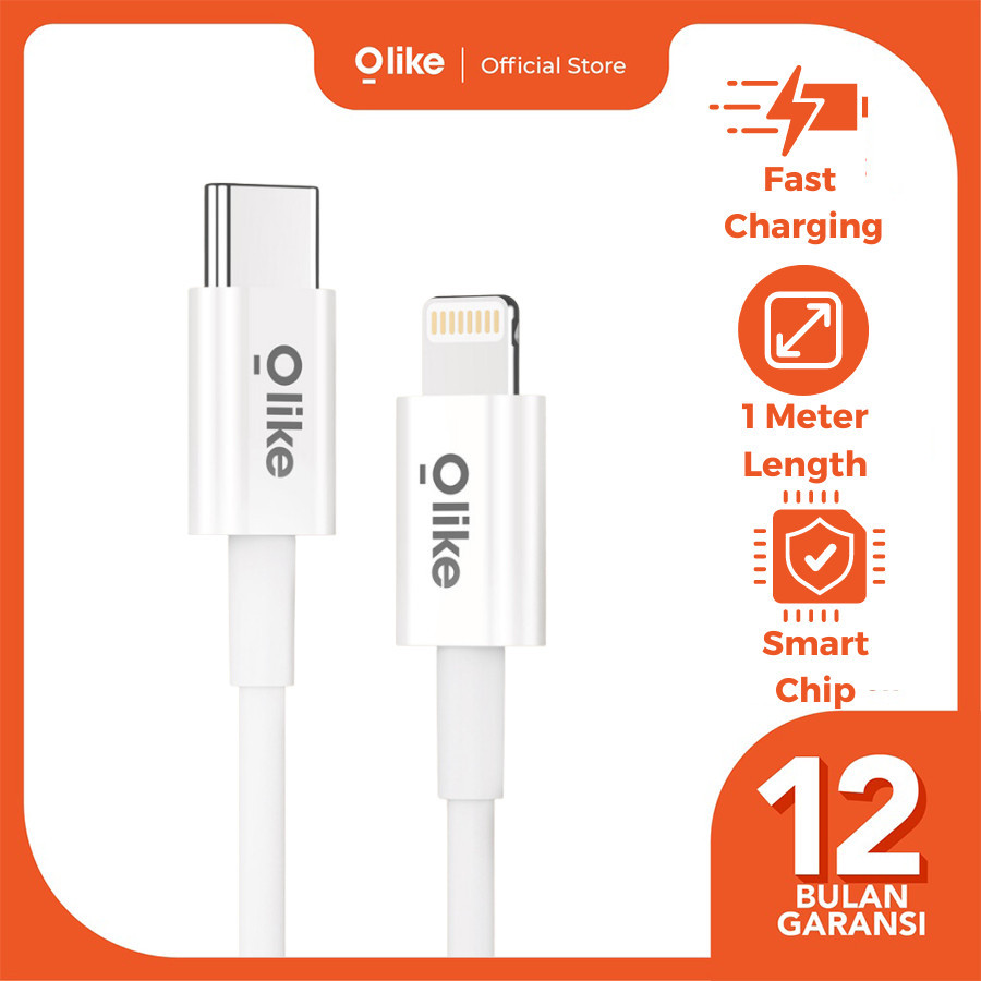 Jual OLIKE KABEL DATA FAST CHARGE TYPE C TO C LIGHTNING 60W IPHONE 27W ...