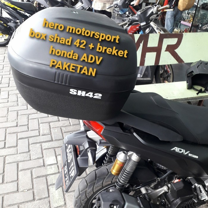 Jual Paketan Bracket Breket + Box Shad 42 Liter ADV150 /ADV160 Plus ...