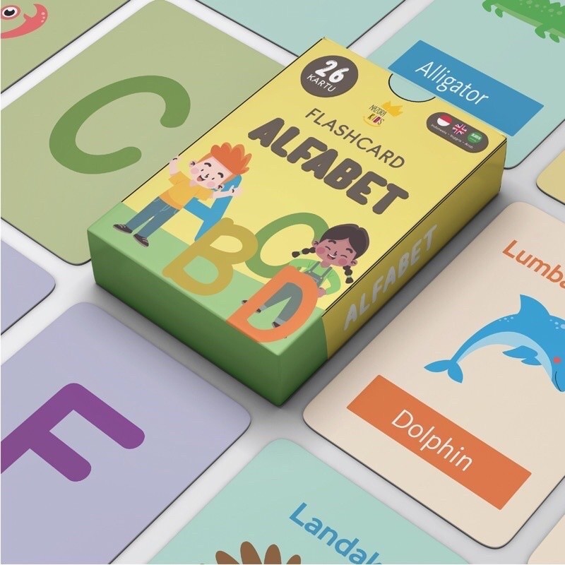 Jual LYSASHOP - MAINAN EDUKASI FLASH CARD 3 BAHASA FLASHCARD BELAJAR ...