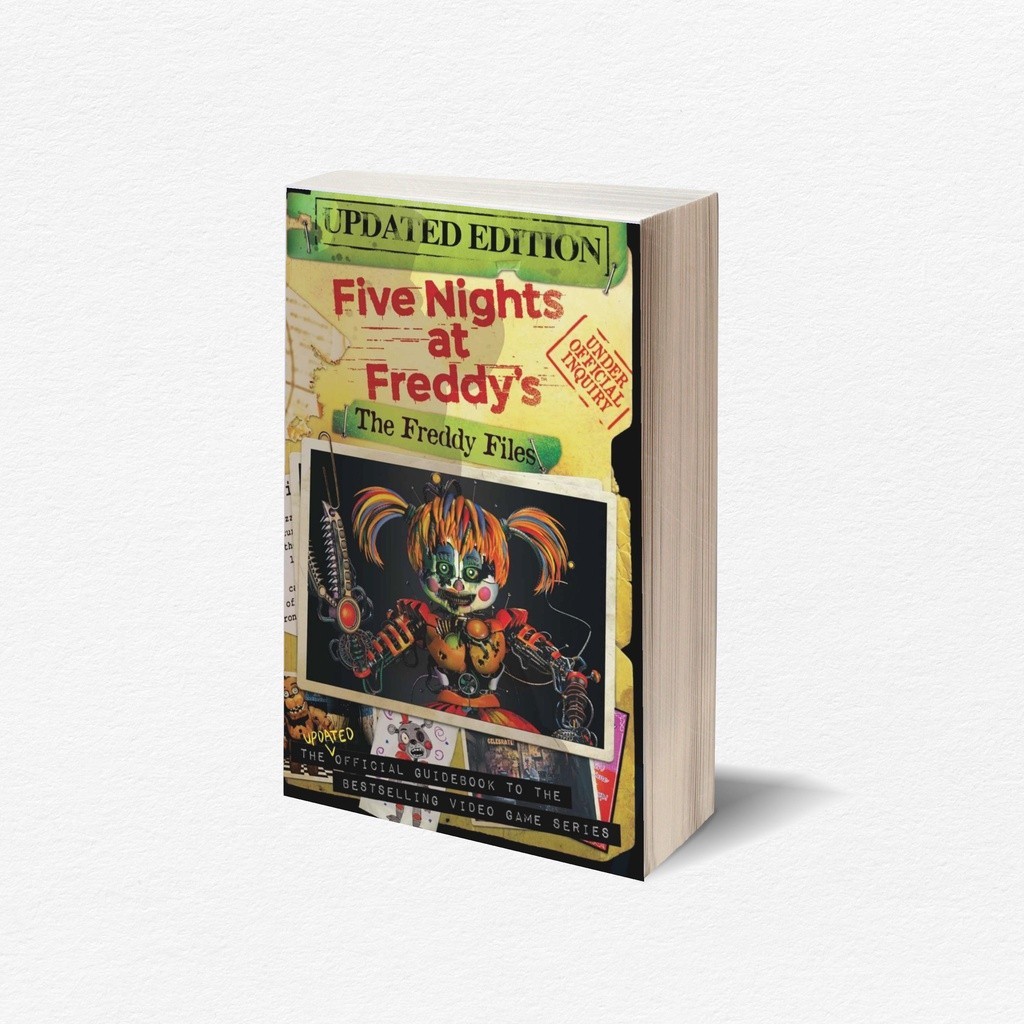 Jual Novel Update Edition The Freddy Files Five Nights at Freddy's ...