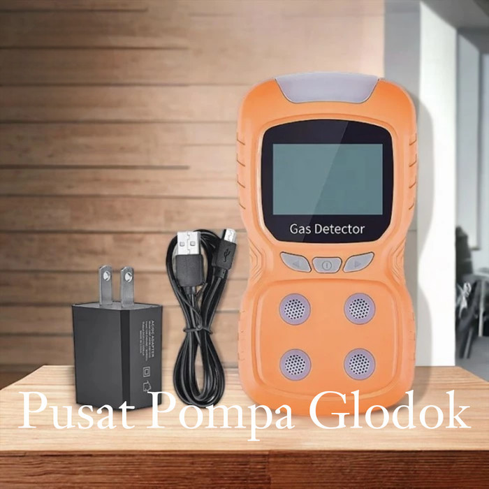 Jual 4 in1 Multi Gas Detektor CO H2S O2 LEL Tester Analyzer Oxygen ...