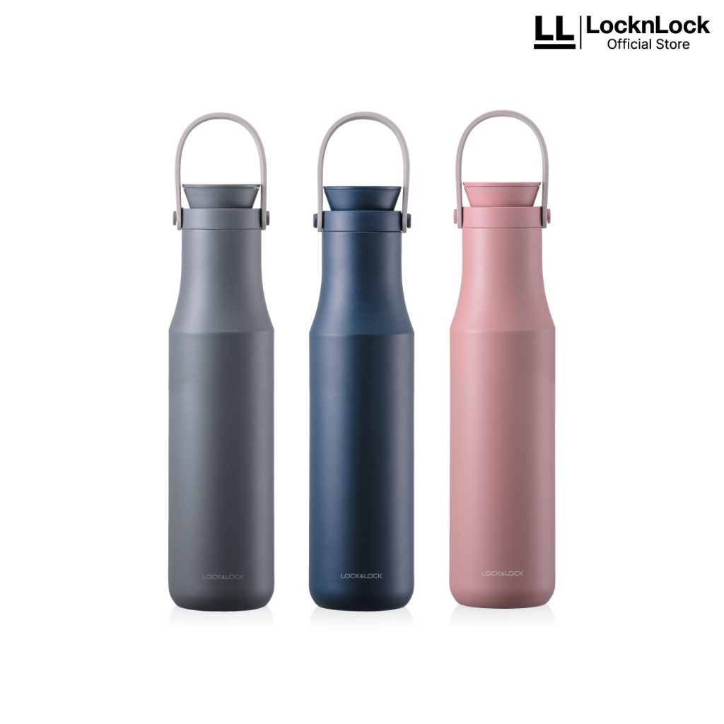 Jual Lock n Lock Metro Double Tumbler 710ml Grey Botol tumbler termos ...