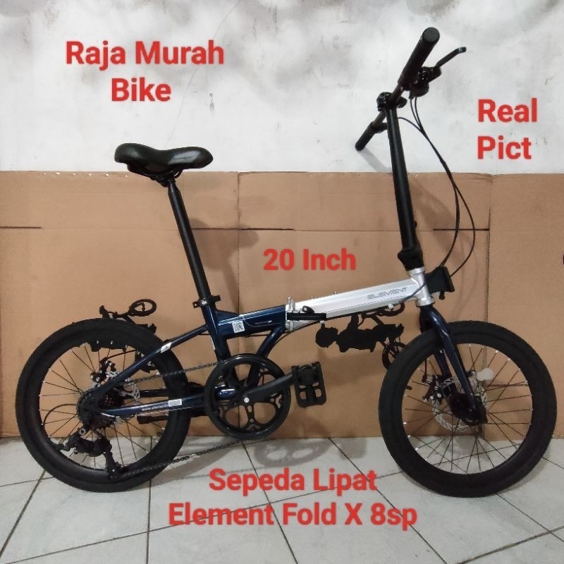 Jual Sepeda Lipat Element Fold X 8 Speed 20 Inch Sepeda Lipat 20 Inch ...