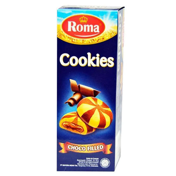 Jual ROMA ARDEN COOKIES CHOCO FILLED 8X10G | Shopee Indonesia
