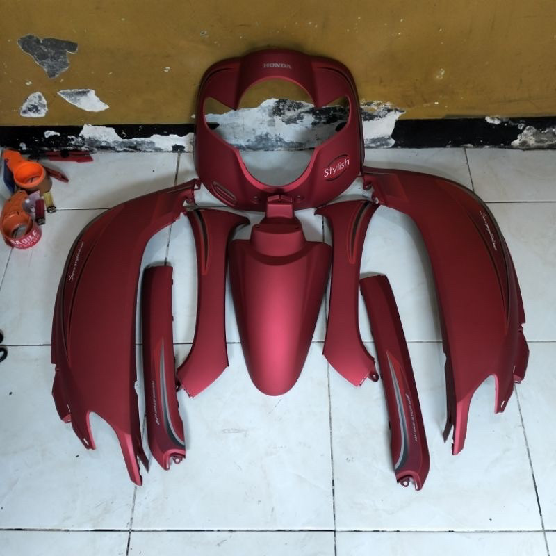Jual Body scoopy 2018 cover full sett body halus honda scoopy fi esp ...