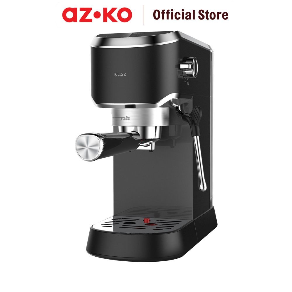 Jual AZKO Klaz 1.25 ltr Espresso Maker 15 Bar Dengan Pembuat Buih Susu - Hitam mesin kopi ...