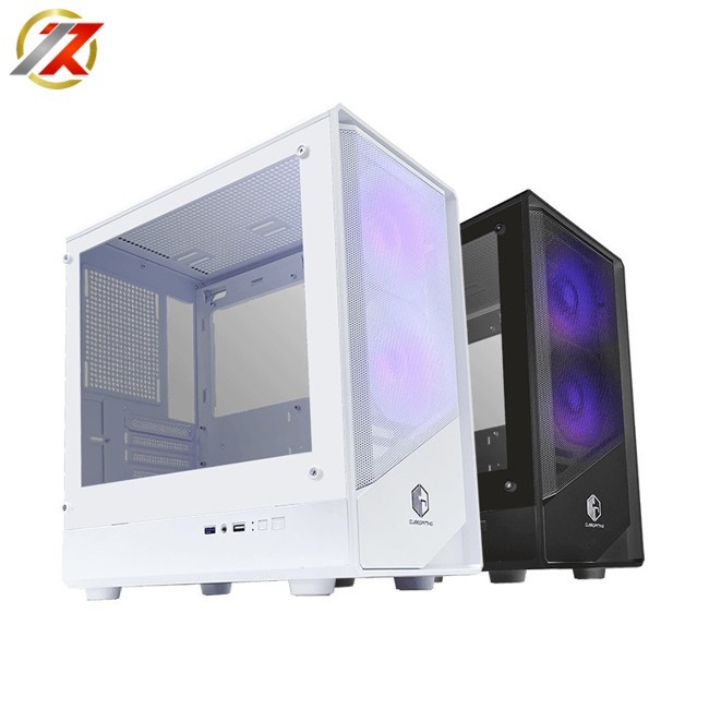 Jual Casing PC CUBE GAMING NAST - mATX Gaming Case - Front Mesh & Left ...