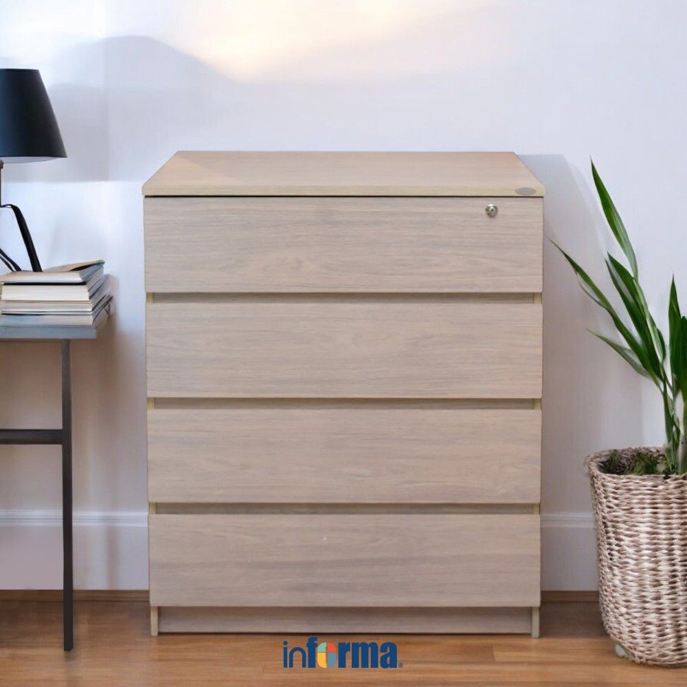 Jual Informa Maxy Laci Penyimpanan 4 Tingkat Acacia Laci Kabinet ...