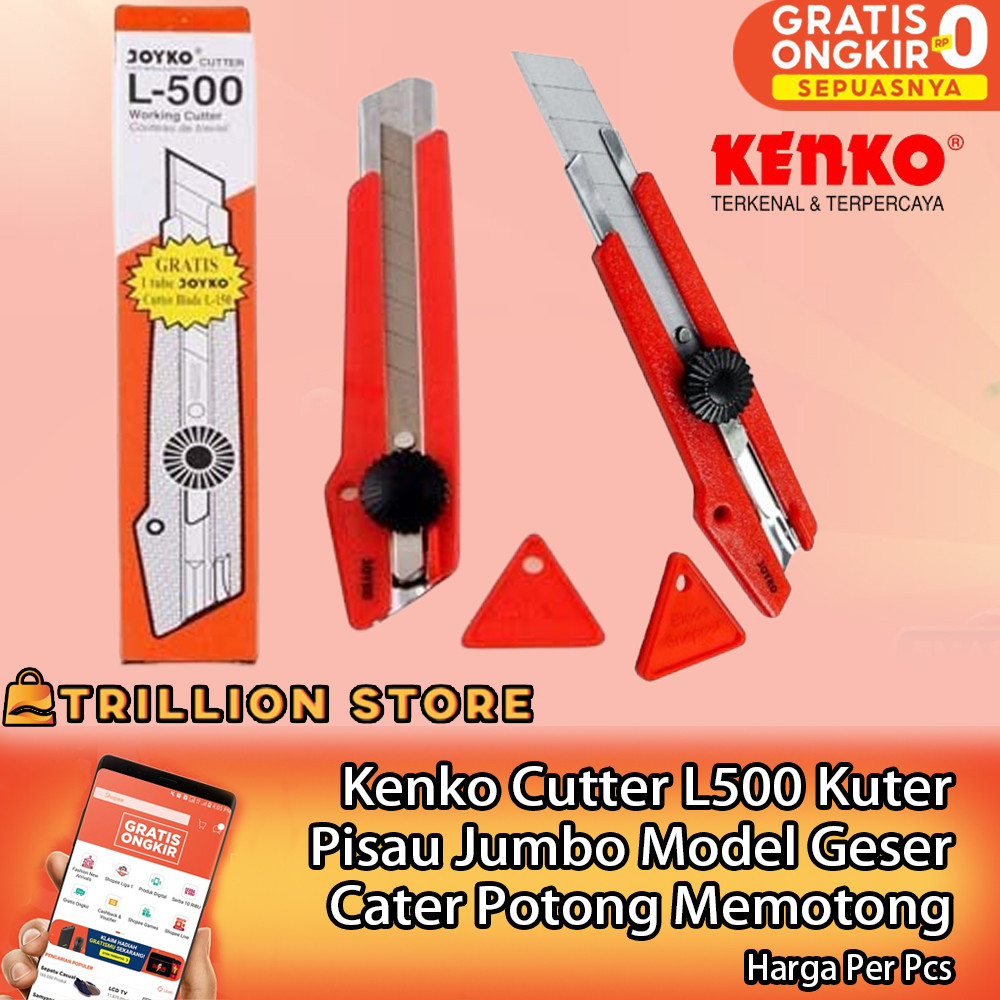 Jual Kenko Cutter L500 Karter Carter Curter Kuter Jumbo Model Geser ...