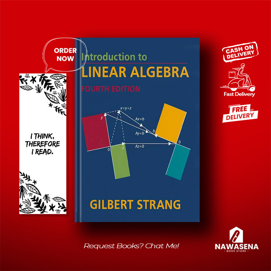 Jual Introduction to Linear Algebra by Gilbert Strang (English ...