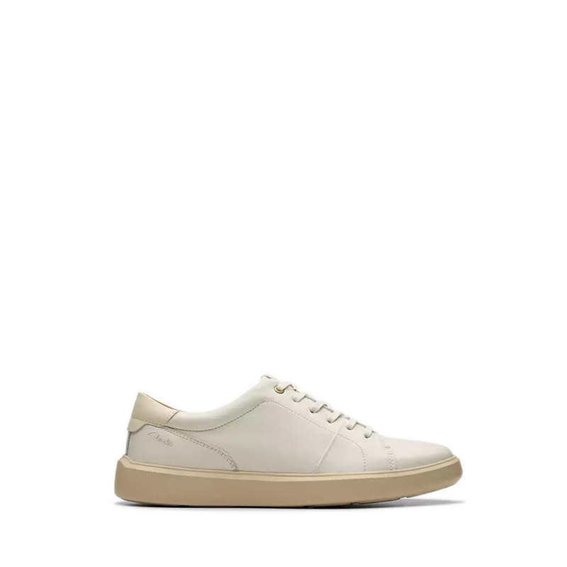 Jual CLARKS ORIGINAL STORE 100% - Brodin Lace White Leather | Shopee ...
