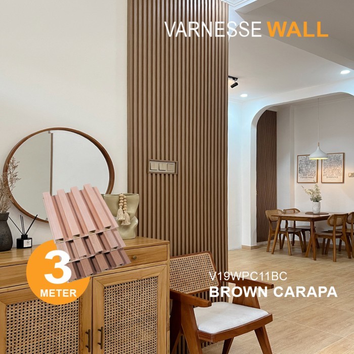 Jual VARNESSE WALL PANEL 300 CM FLUTED WALLPANEL 19-24 MM - VCR01-3M ...