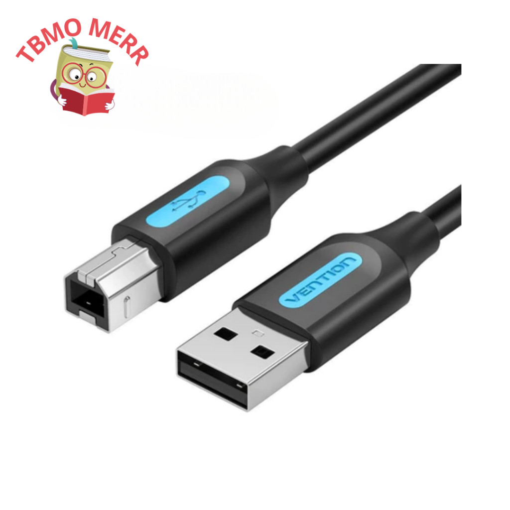 Jual Vention USB 2.0 A Male To B Cable Printer USB 1M - 5M PVC Type ...