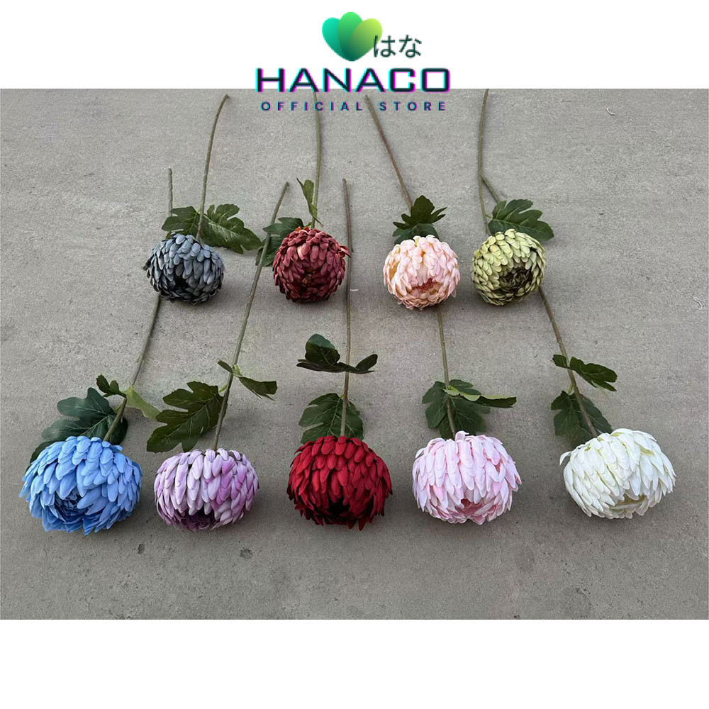 Jual HANACO - C24 CHRYSANTHEMUM BUNGA Serunai 74CM Diameter 13cm ...