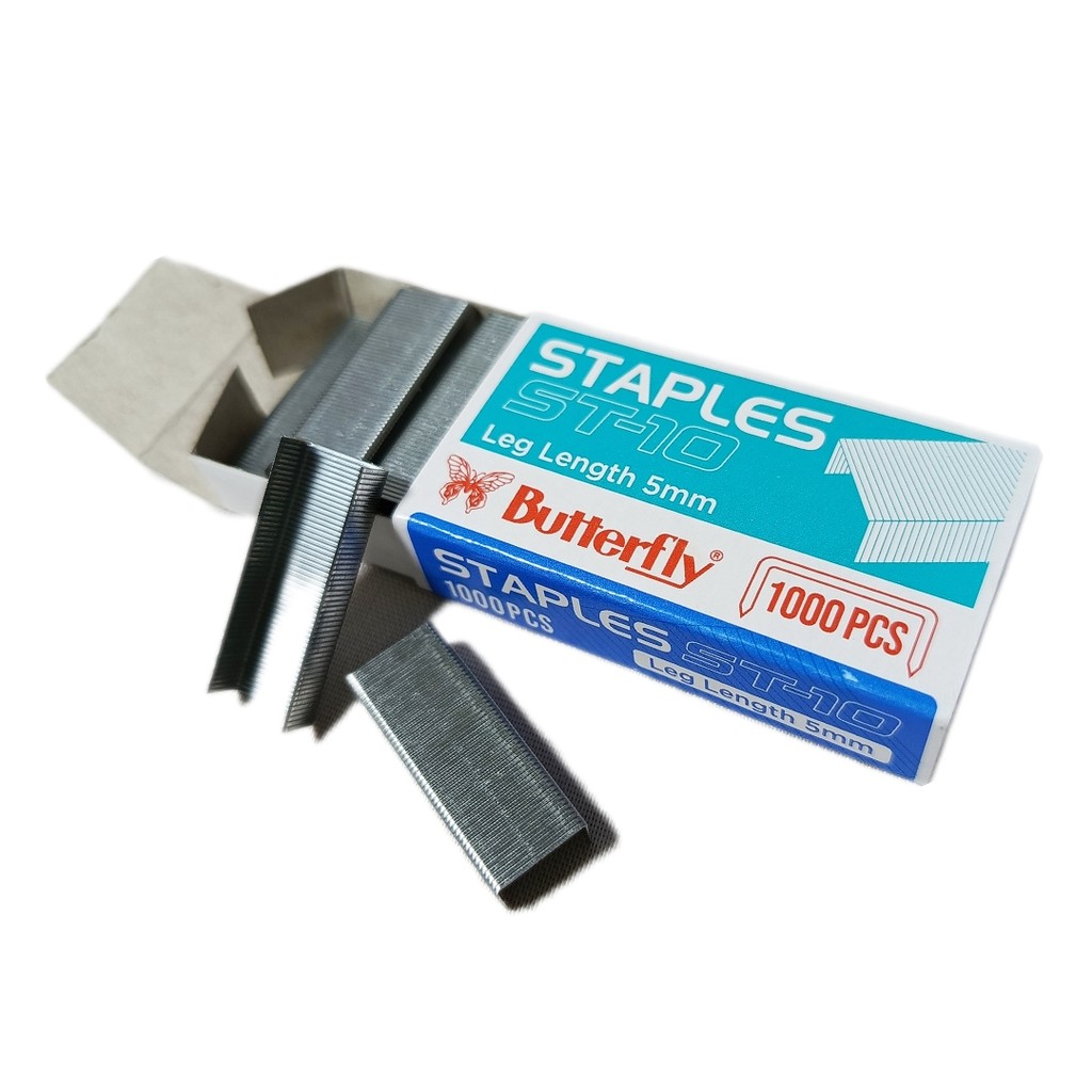 Jual BUTTERFLY - Isi Staples ST10 5mm - Pcs | Shopee Indonesia