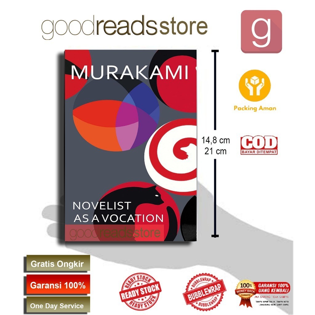 Jual Novelist as a Vocation - Haruki Murakami (English) | Shopee Indonesia