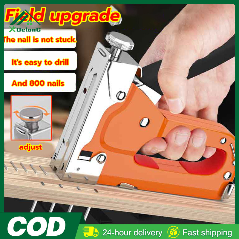 Jual Tools Staples Tembak / Stapler Gun Tacker 4 in 1/SOLID Staples ...