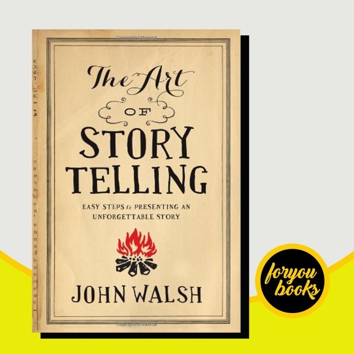 Jual The Art of Storytelling: Easy Steps to Presenting an Unforgettable ...