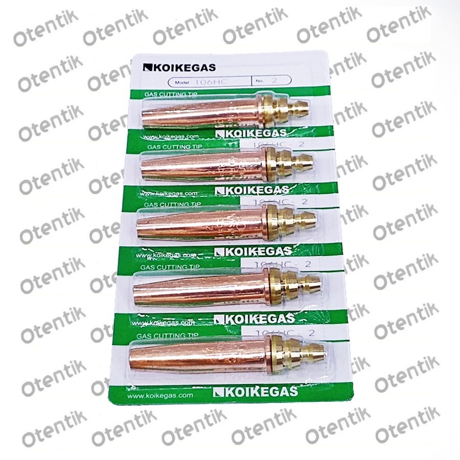 Jual KOIKE LPG CUTTING NOZZLE SIZE 2 - PROPANE CUTTING TIP 106 HC ...