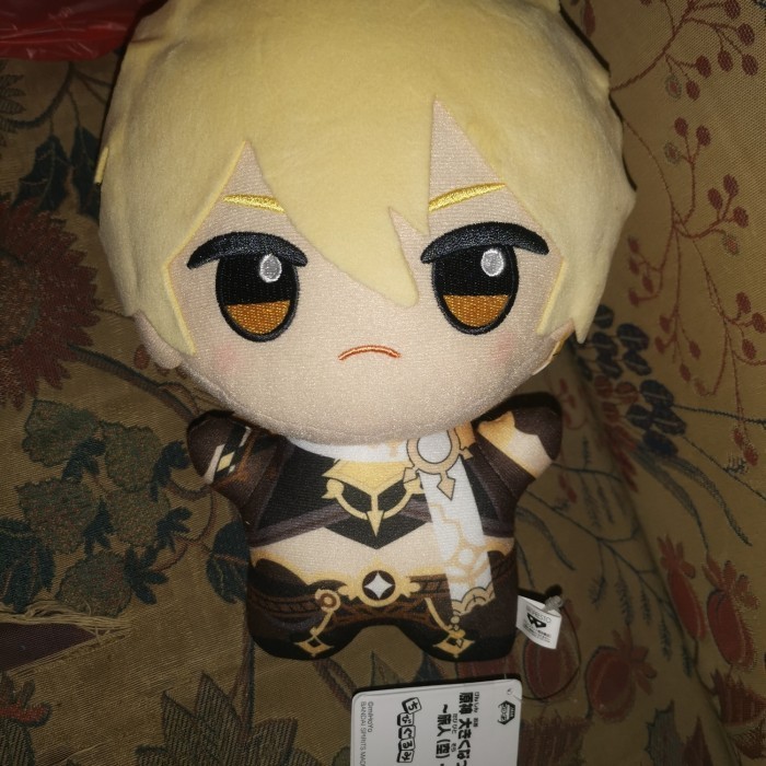 Jual Mercier Banpresto Genshin Impact Chibigurumi Plush Lumine / Aether ...