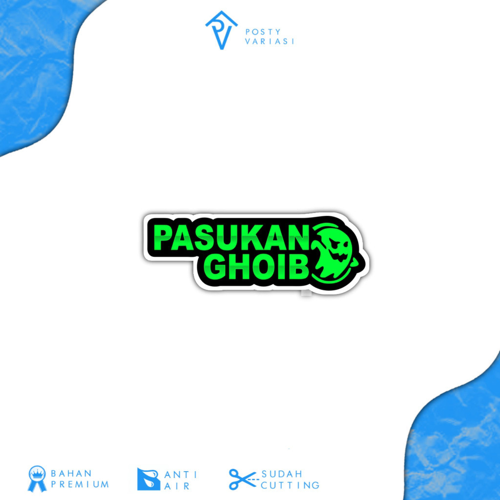 Jual Stiker PASUKA GHOIB Stiker Motor Sticker Racing Print Waterproof ...