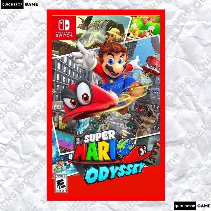 Jual SUPER MARIO ODYSSEY Nintendo DIgital Online Offline | Shopee Indonesia