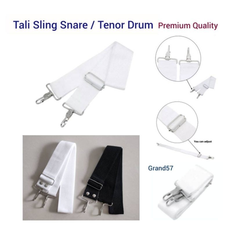 Jual Tali Sling Snare Tenor Drum Band Marching Band Strap BeltS Sabuk ...