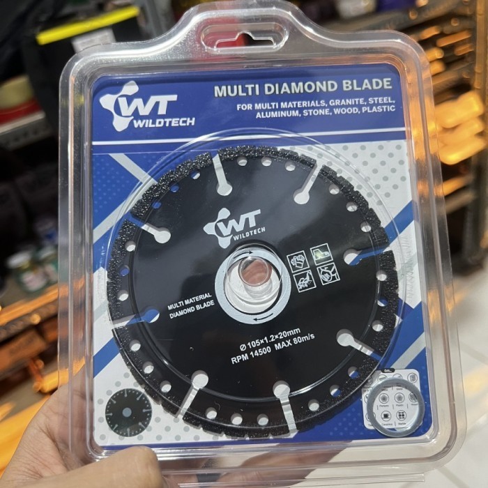 Jual wildtech mata gerinda potong 4" multifungsi besi / aluminium / batu | Shopee Indonesia