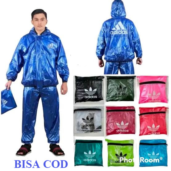 Jual BRANDED RAINCOAT / Jas Hujan Sauna Jaket Suit setelan COLOURFUL ...