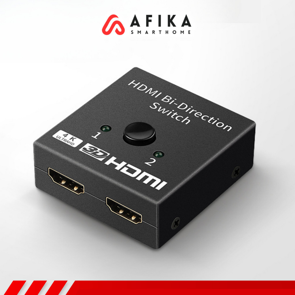 Jual HDMI switcher 2 port 4K Bi-Directional 2x1 Switch 3D V1.4 | Shopee ...