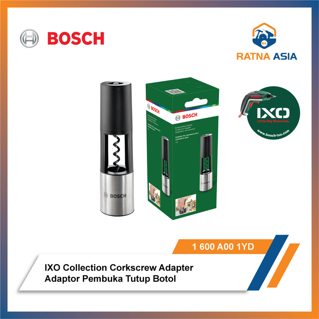 Jual Bosch IXO Collection Corkscrew Adapter / Adaptor Pembuka Tutup ...