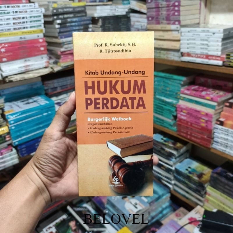 Jual BUKU Kitab Undang Undang Hukum Perdata - Prof Subekti | Shopee ...