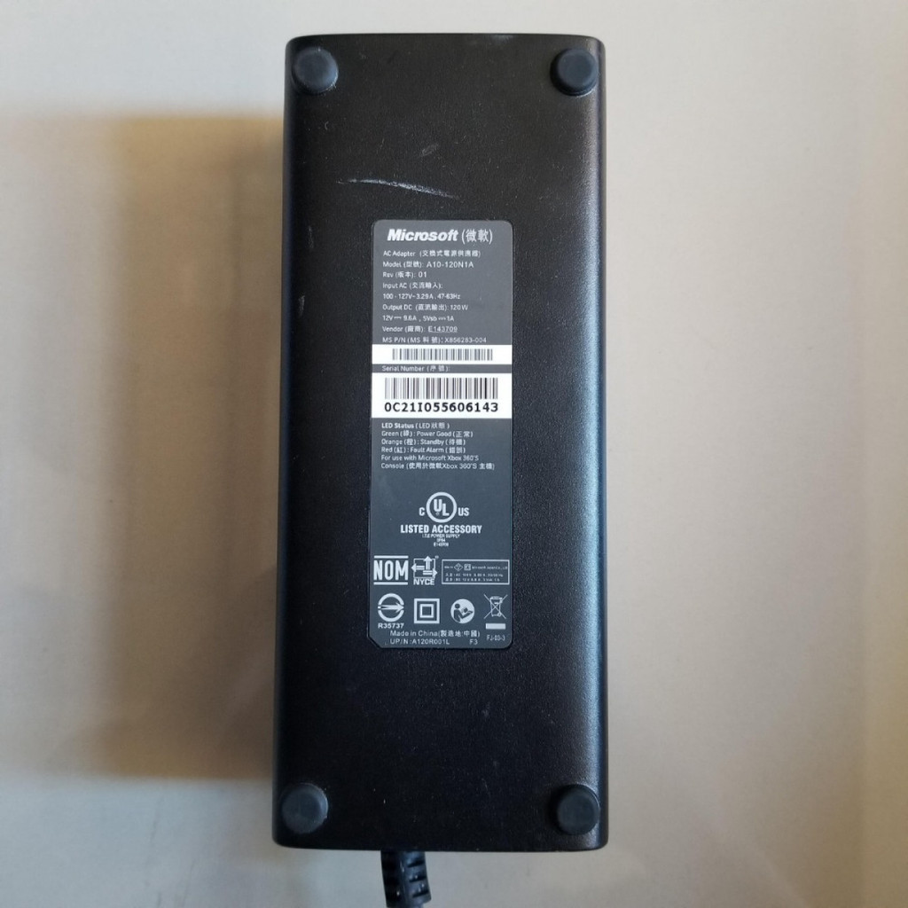 Jual Adaptor Microsoft Xbox 360 S Slim Original Input 110V Perlu ...